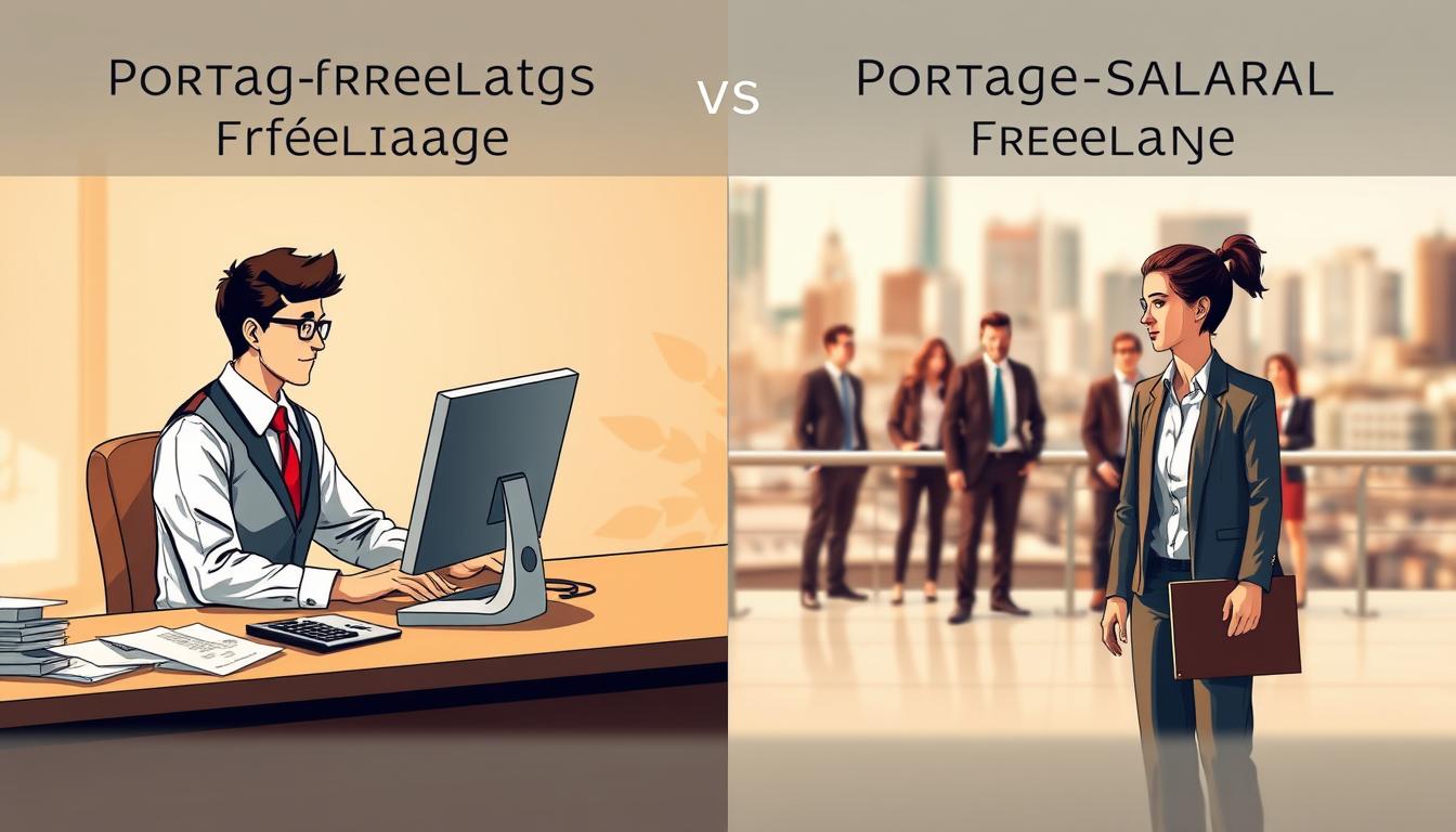 Comparaison entre portage salarial et statut d'indépendant : Conseils